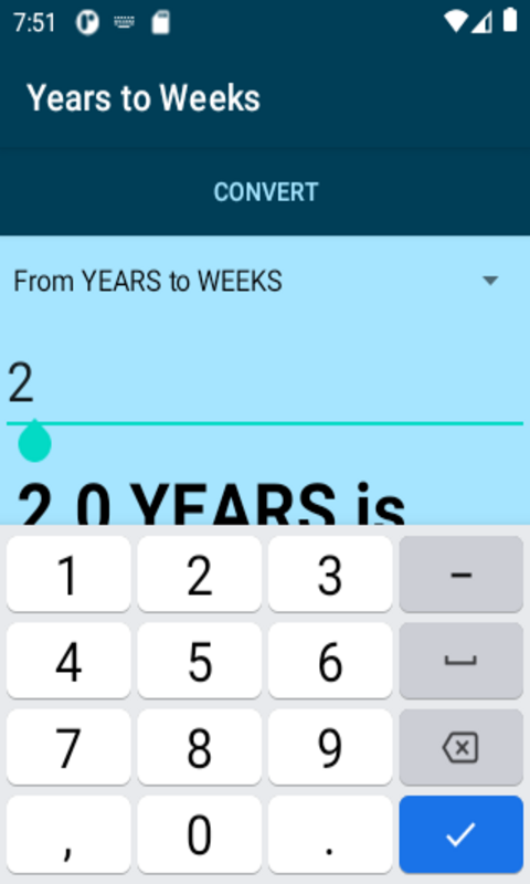 Years to Weeks Conversion Calculator-Amazonアプリストアのアプリ