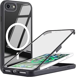 Amazon.com: SunYoo for iPhone SE 2022/2020 & iPhone 8 Case with Built-in Screen Protector ...