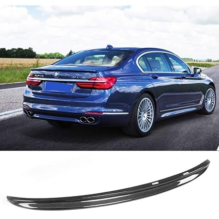 Amazon.com: JC SPORTLINE Carbon Fiber Rear Spoiler for BMW 7 Series G11 ...