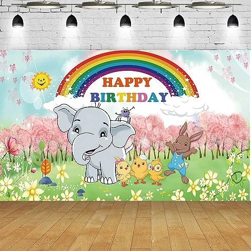 Amazon.com : LeiGuoMinyyu 5ft x 3ft Multicolor Canticos Backdrop for ...