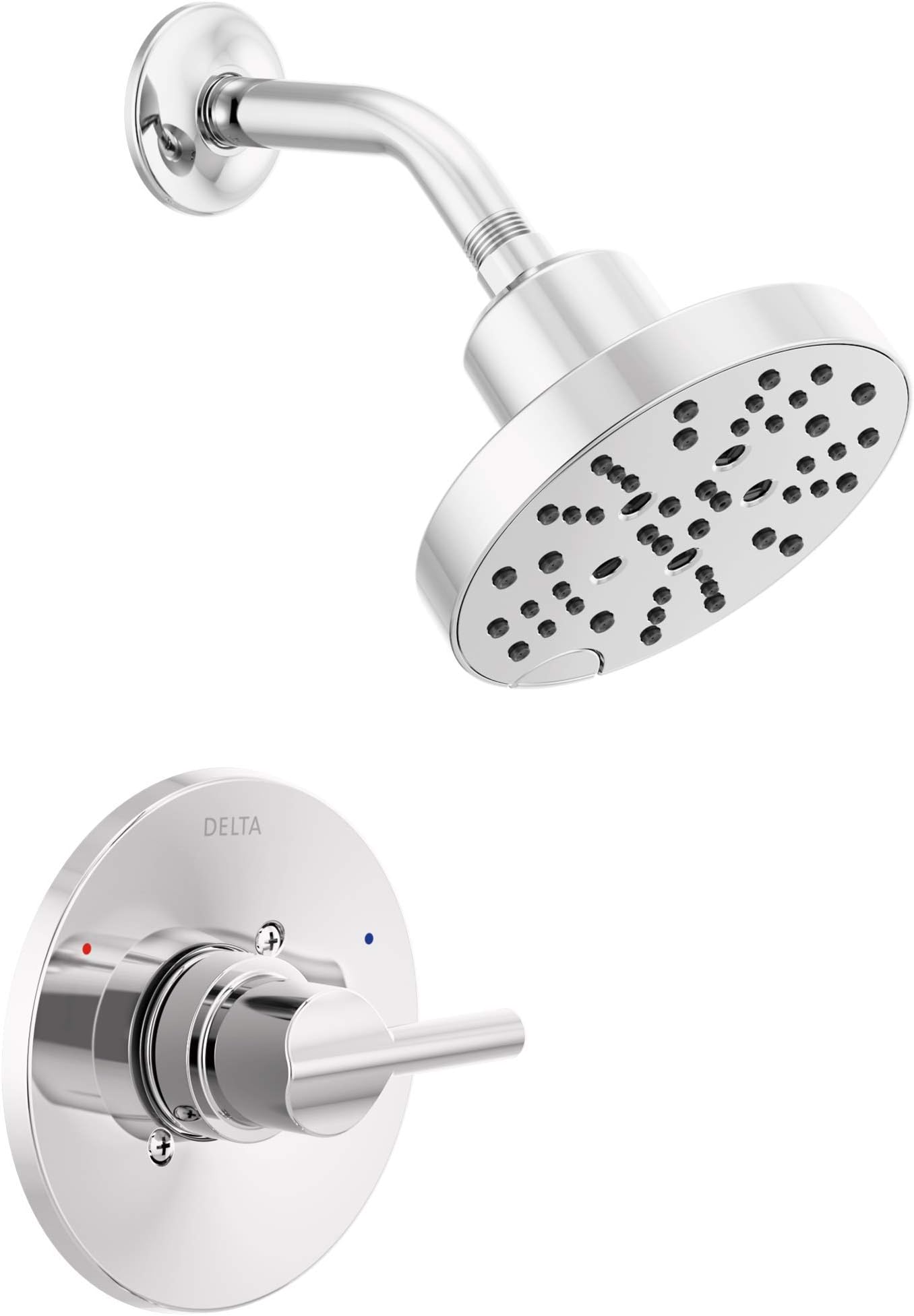 Delta Faucet Saylor 14 Series Chrome Shower Valve Trim Kit, Delta ...
