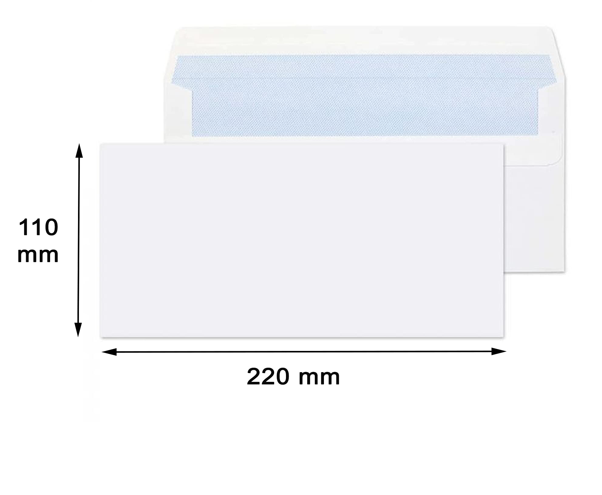 Mixed Size Pack Standard DL / A5 / A4 No Window SELF Seal Envelopes ...