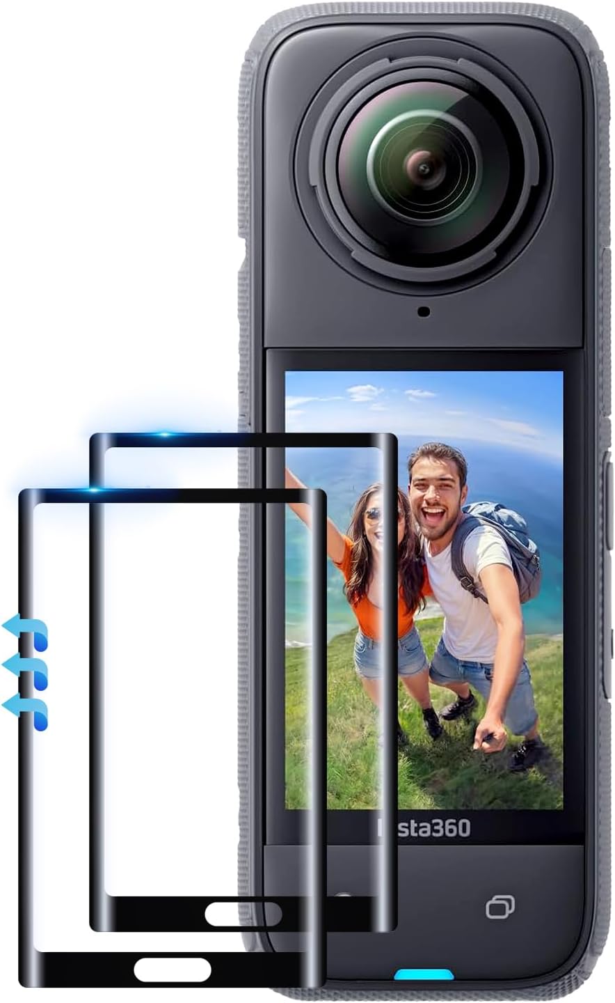 Amazon.com: 2 Pack Screen Protector Film for Insta360 X5/Insta360 X4 ...