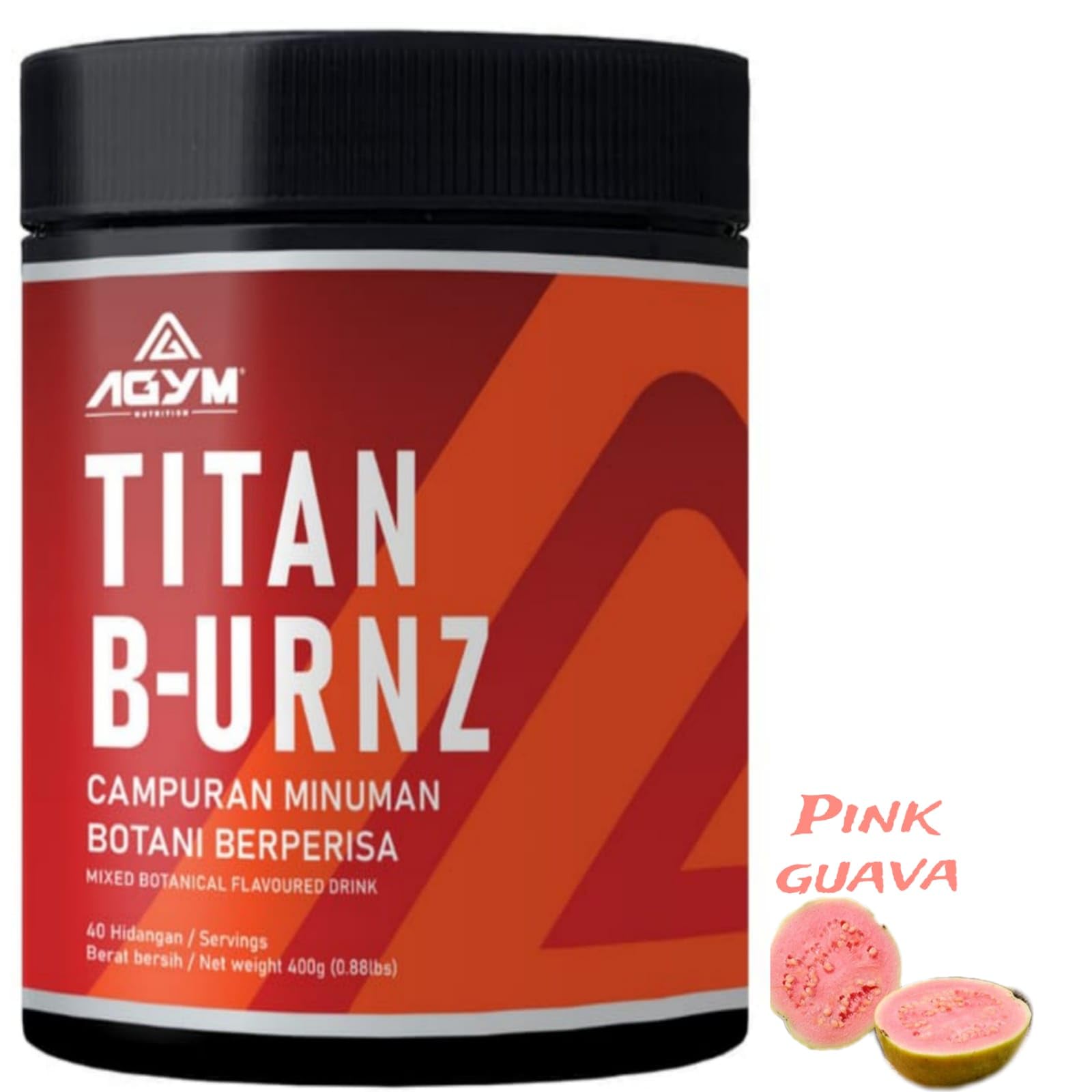 AGYM Nutrition Titan B-urnz Fat Burner PRE-Workout Powder | 400g - 40 ...