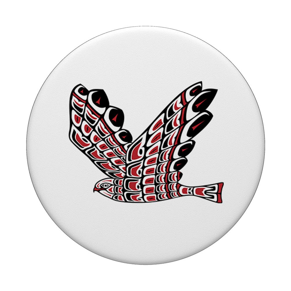 Pacific Northwest Native American Art Hawk