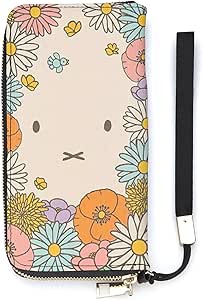 Amazon.co.jp: Miffy Wallet, Long Wallet, Large Capacity, PU Leather ...