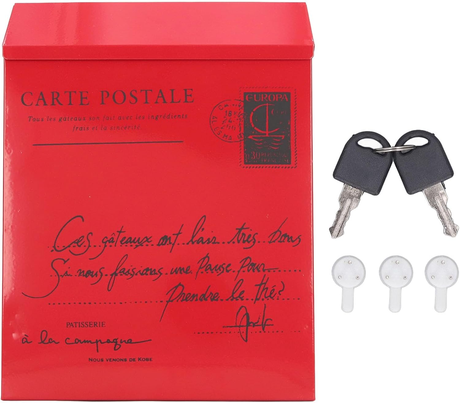 Amazon.com: Mail Manager Curbside Locking Security Mailbox ...