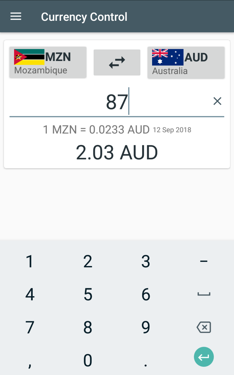 Currency Control-THE Converter - App on Amazon Appstore