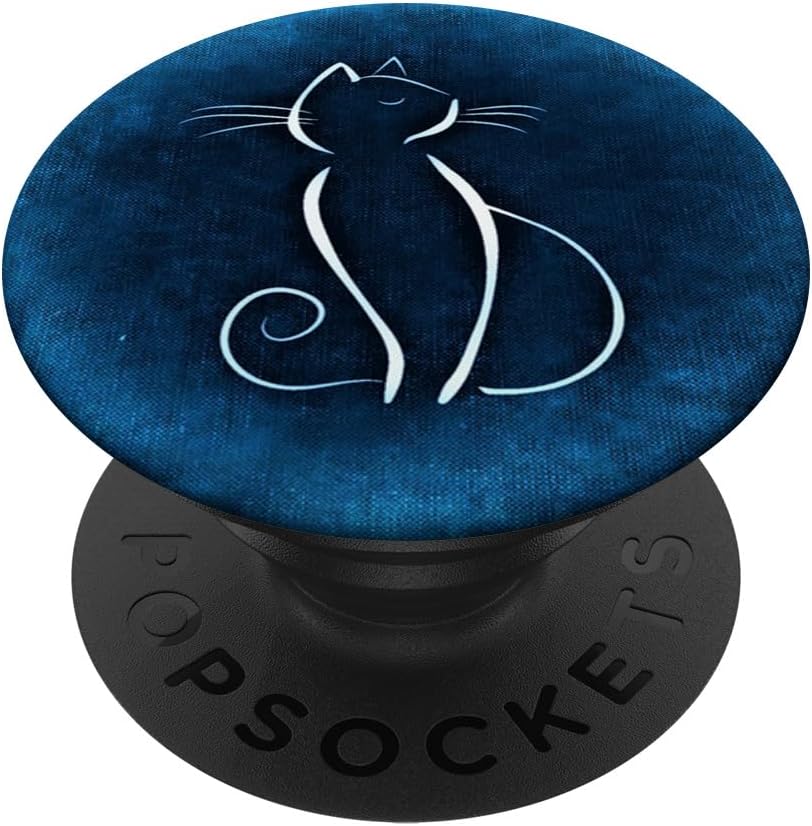 Amazon.com: Wowtastic! Cat Portrait PopSocket Adhesive PopGrip for ...