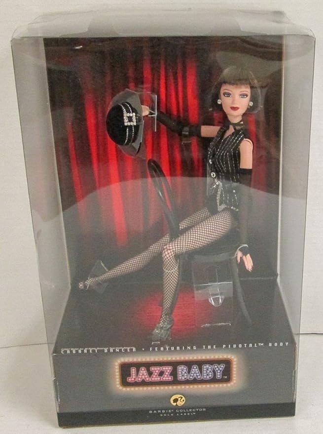 Amazon.com: Barbie Jazz Baby Cabaret Dancer (Brunette) : Toys & Games