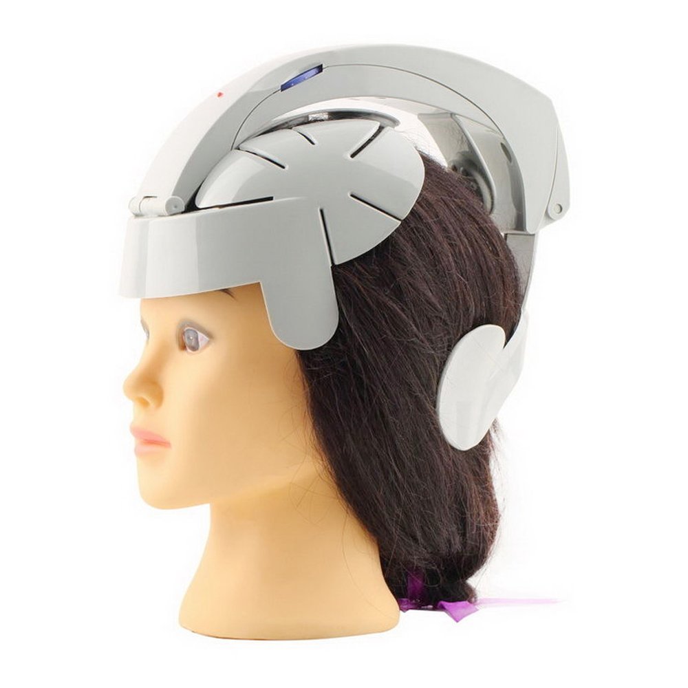 Electric Head Massager, Risingmed Brain Massage Helmet Scalp Relax ...