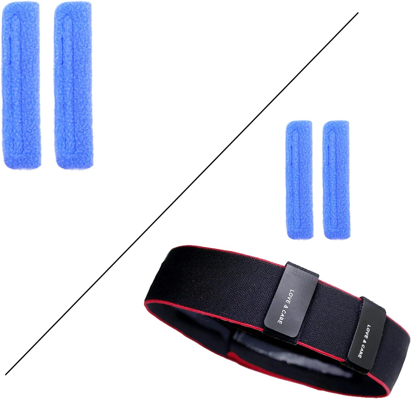 Amazon.com: Nasal cannula ear cushions & oxygen cannula headband ...