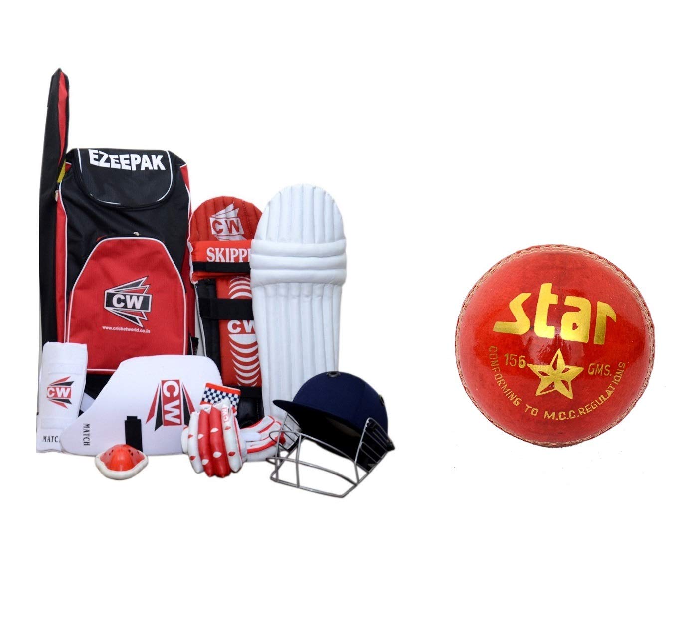 Buy CW Rapid Sports Cricket Set with Back Duffel Bag Kit (Without Bat ...