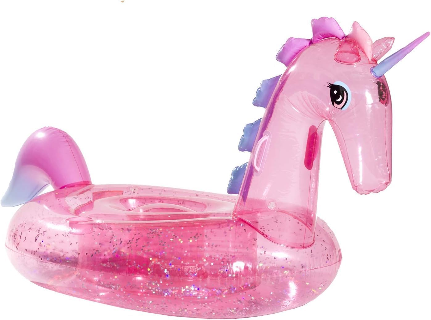Amazon.com: FUNBOY Giant Inflatable Glitter Unicorn, Luxury Float for ...