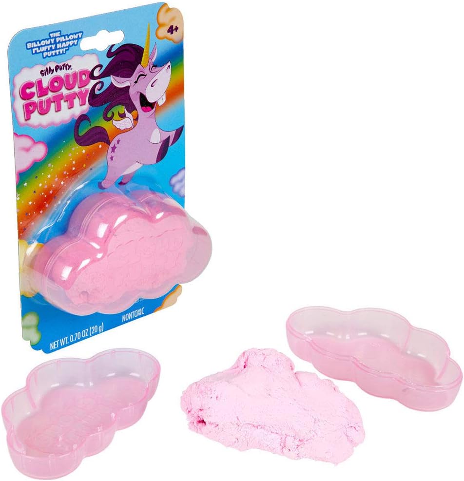 Amazon.com: Crayola Silly Putty Cloud Putty, Squish Toys, Great for ...