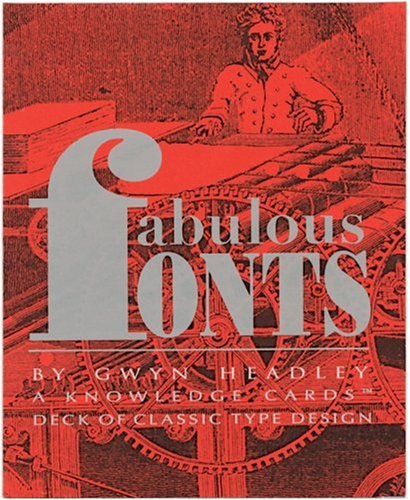 『Fabulous Fonts Knowledge Cards: A Knowledge Cards Deck of - 読書メーター