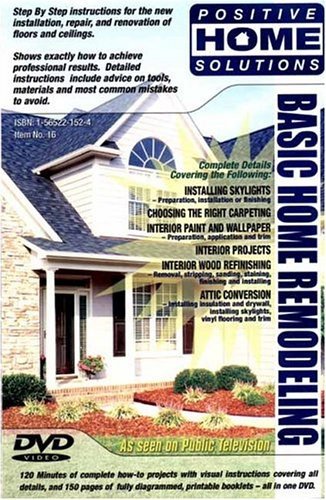 Amazon.com: Basic Home Remodeling: Home Improvement DVD : Positive Home ...