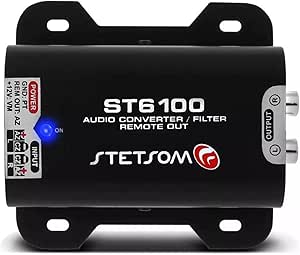 Conversor RCA Automotivo Stetsom ST6100 | Amazon.com.br