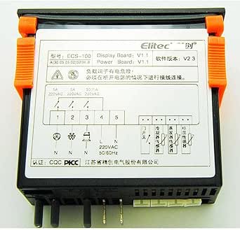 Amazon.com: Ecs-100 kitchen refrigerator zer defrosting temperature ...