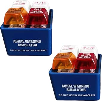 Amazon.com: WynTkia Pilot & Crew Alert Keychain Warning Sound Simulator ...