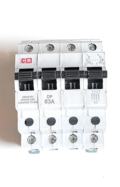 Litost® CR 63A Four Pole Changeover Switch (MCB Type Switch) 415 Volt ...