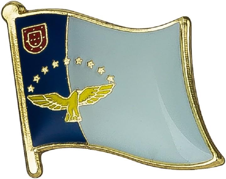 Amazon.com: Azores Country Flag Bike Hat Cap lapel Pin : Clothing ...