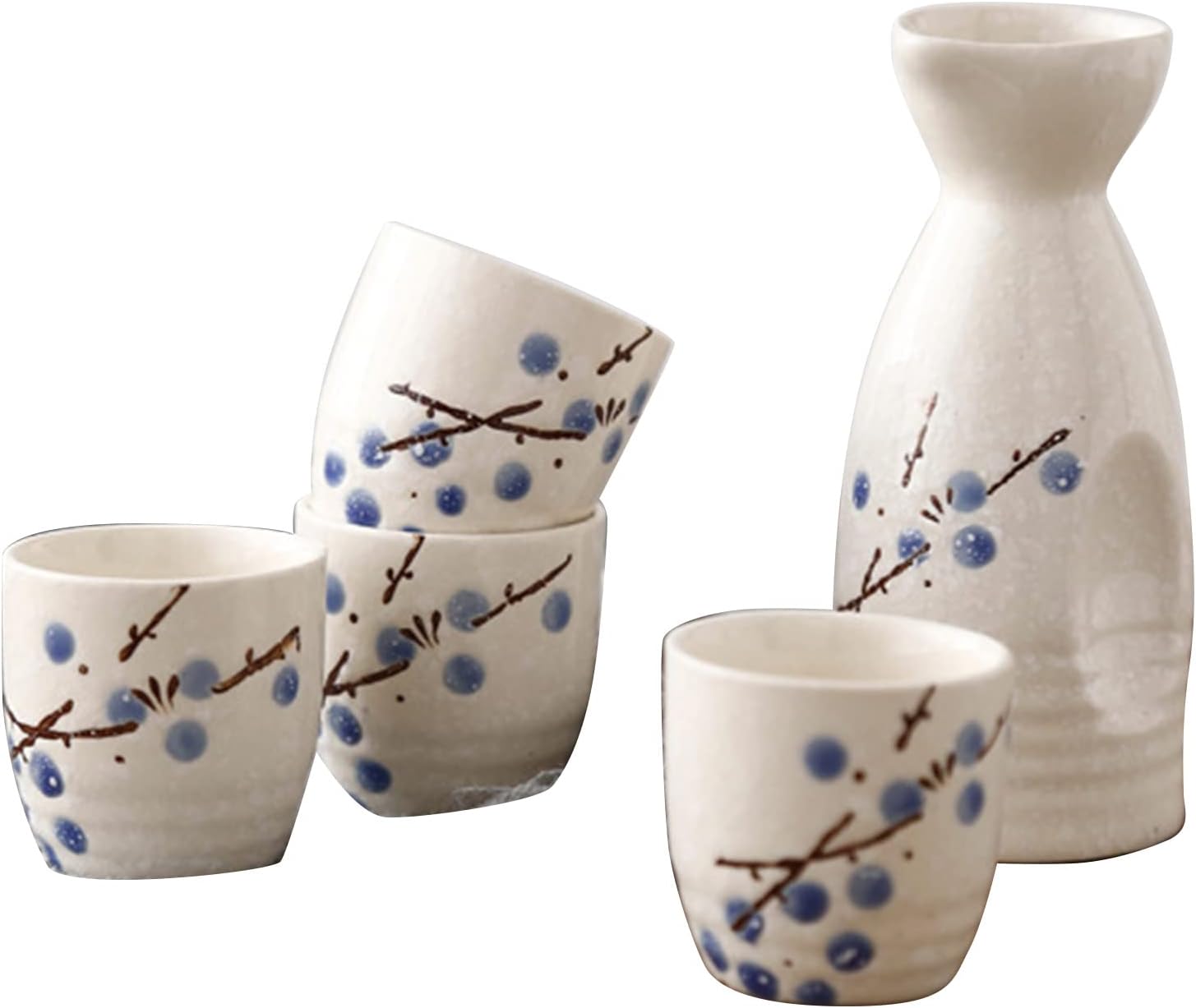 Amazon.co.jp: Tokkuri Tokkkuri Japanese Sake Container, Mino Ware ...