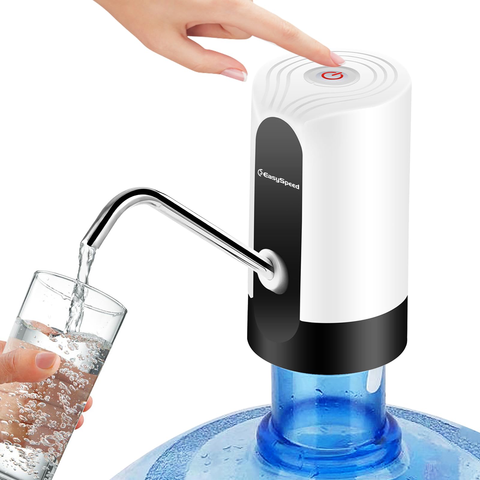 Amazon.com: EASYSPEED Water Dispenser for 5 Gallon Bottle, Portable USB ...