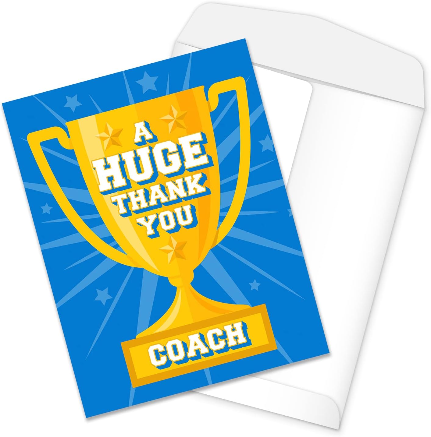 Amazon.com : NobleWorks - 1 Jumbo Sports Teacher Graduation Greeting ...
