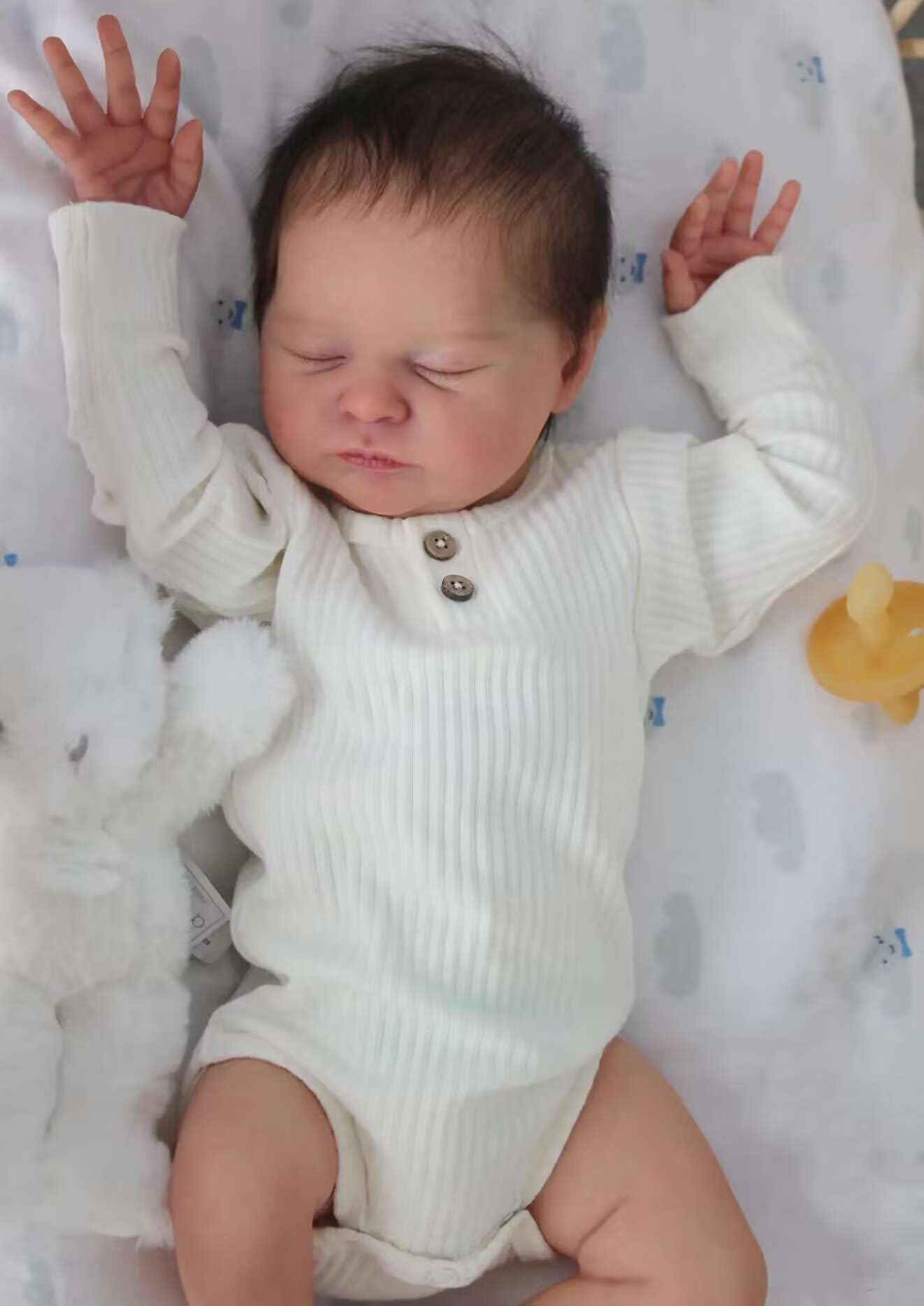 Kaydora Sleeping Reborn Baby Doll, 22 Inch Lifelike Baby Doll Boy ...