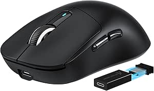 Amazon.com: MANBASNAKE Attack Shark X3 Pro 4K/8K Hz Mouse, 59g Superlight BT/2.4G Wireless/Wired ...