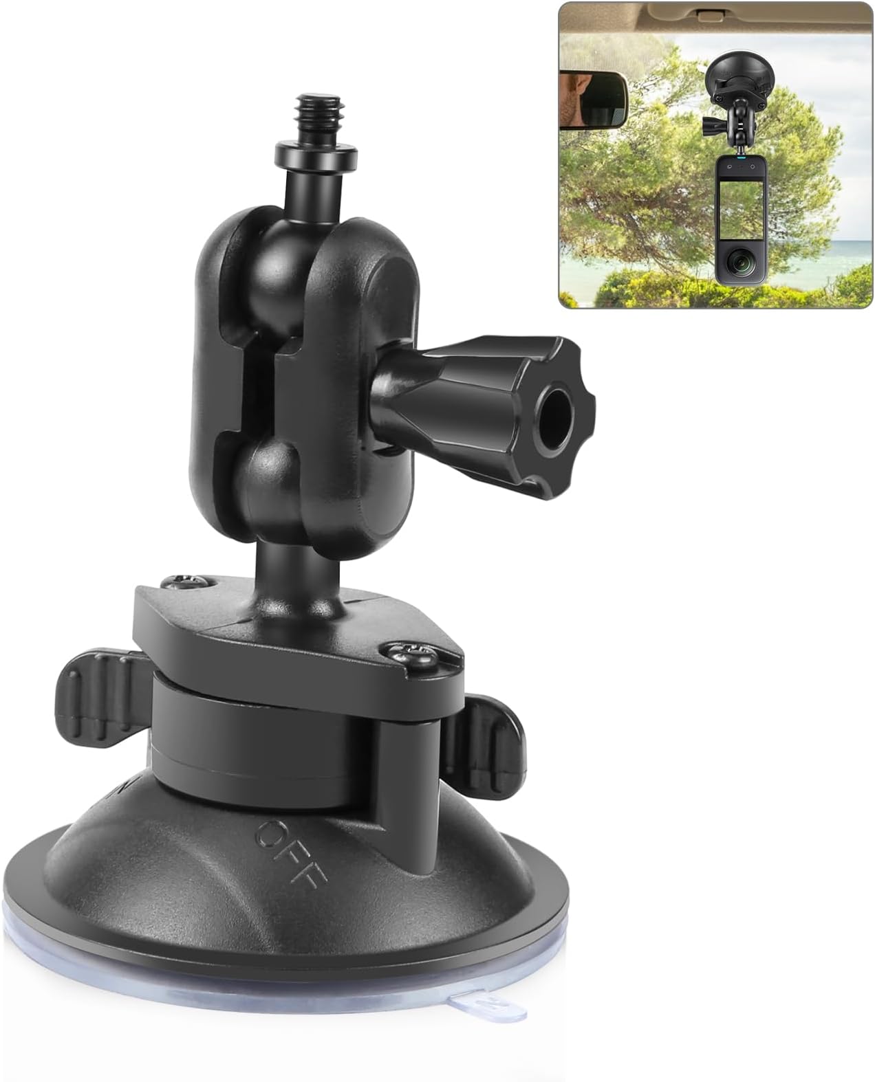 Amazon.com : FotStdio Suction Cup Camera Mount Magic Arm with 360 ...