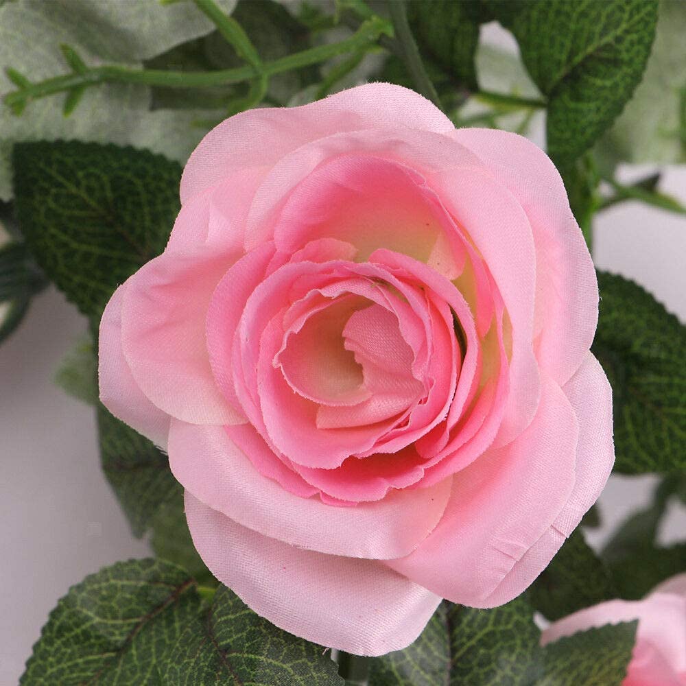 Buy Ubersweet® Imported Silk Rose Hanging Flower Bracketplant Bridal ...