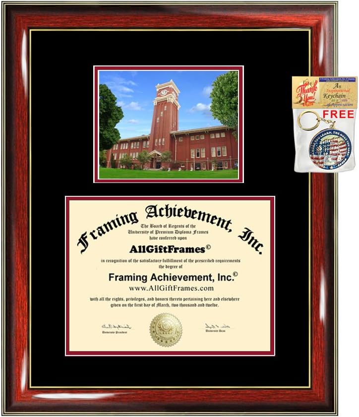 Amazon.com: AllGiftFrames Diploma Frame Fits WSU Washington State ...