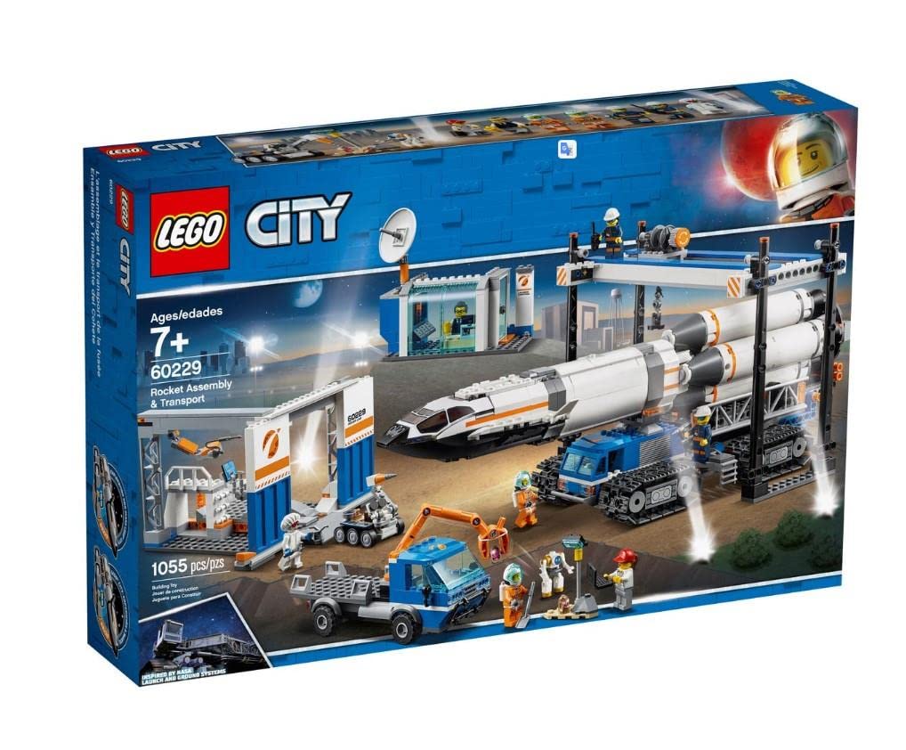 LEGO 60229 Rocket Assembly & Transport : Amazon.in: Toys & Games