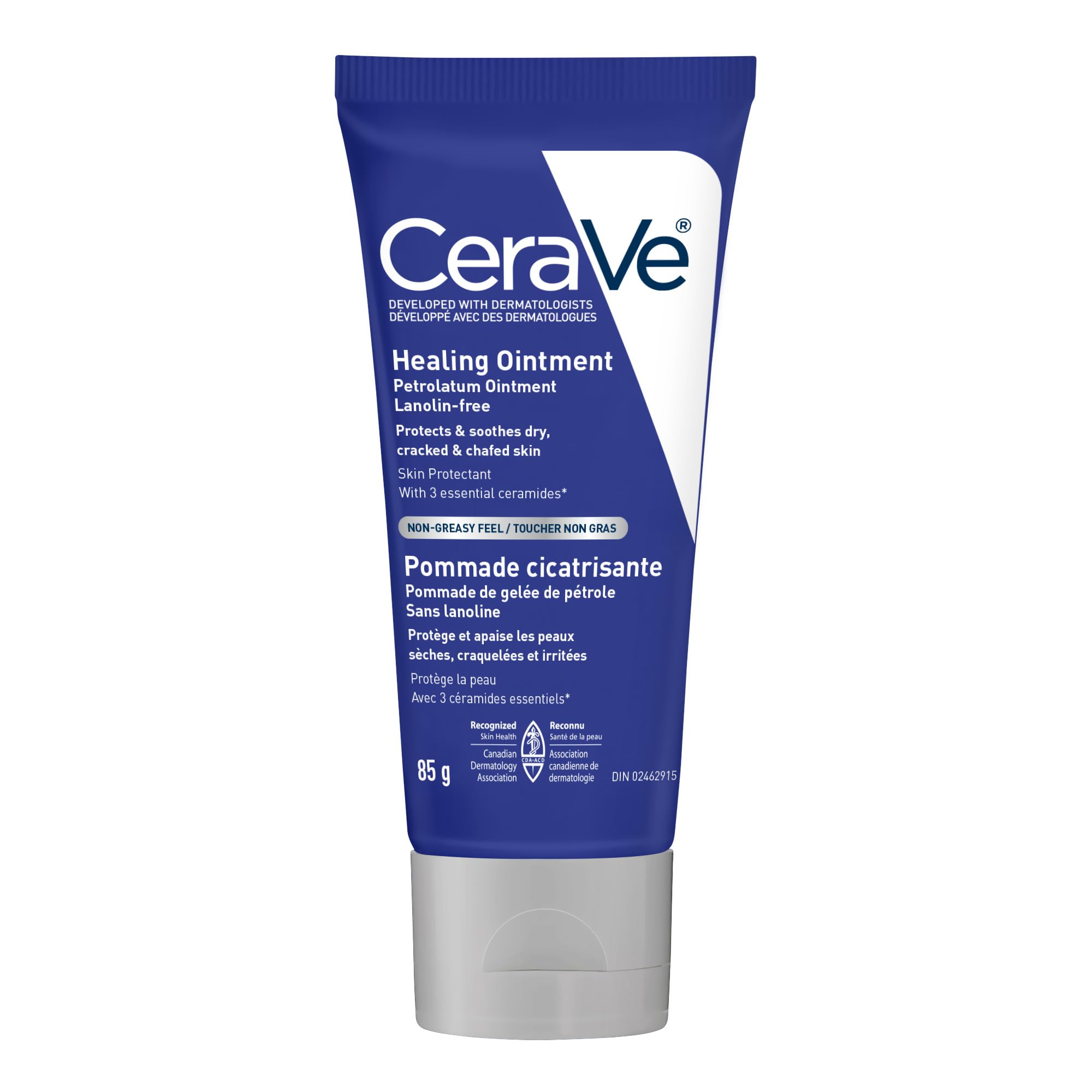 CeraVe Healing Ointment, Moisturizing Petrolatum Skin Protectant for ...
