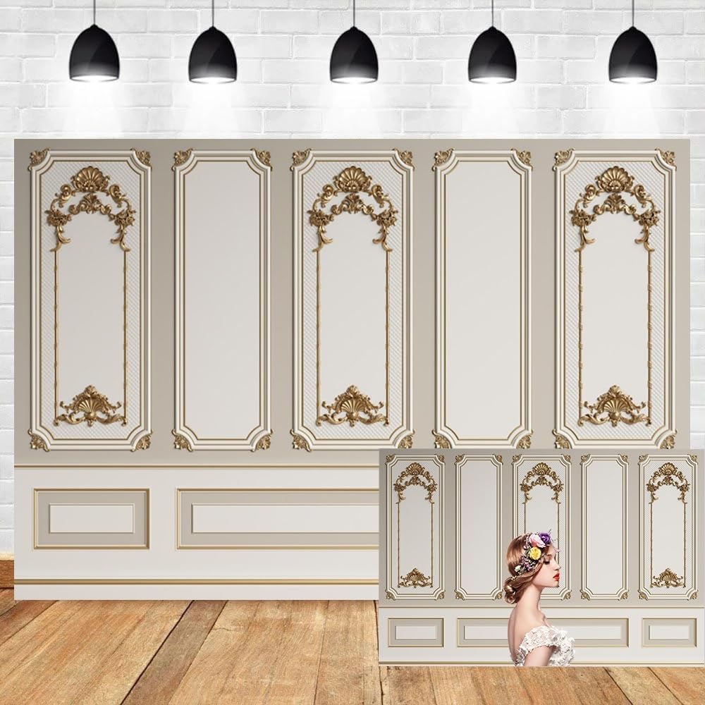 Amazon.com : Leyiyi 15x10ft European Style Vintage Room Inside Backdrop ...