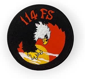 Amazon.com: USAF 114Th Fighter Squadron Patch : Arts, Crafts & Sewing