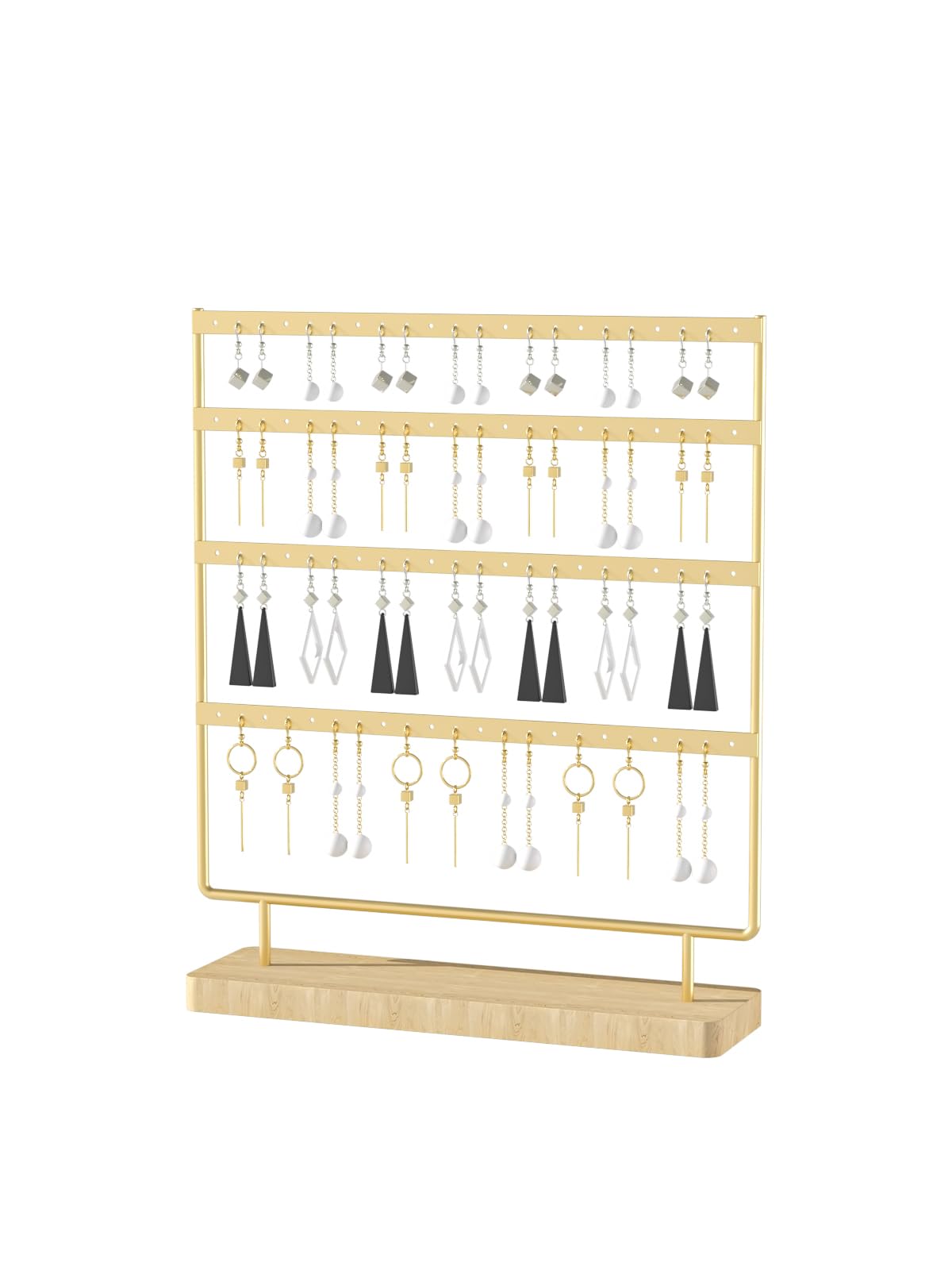 Amazon.com: Ausalivan Earring Holder Organizer,Pierced Large Earrings ...