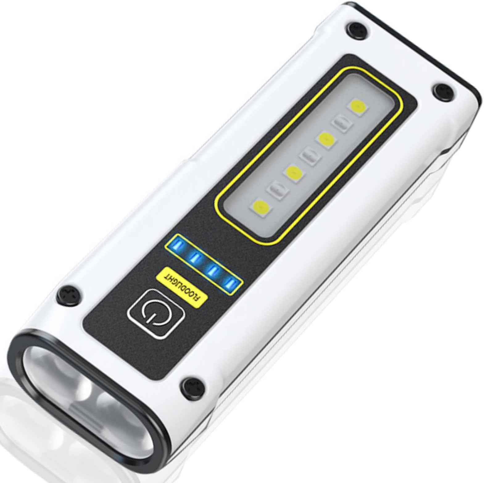 DLHONORV LED Rechargeable EDC Flashlight, Super Bright Tactical Pocket ...