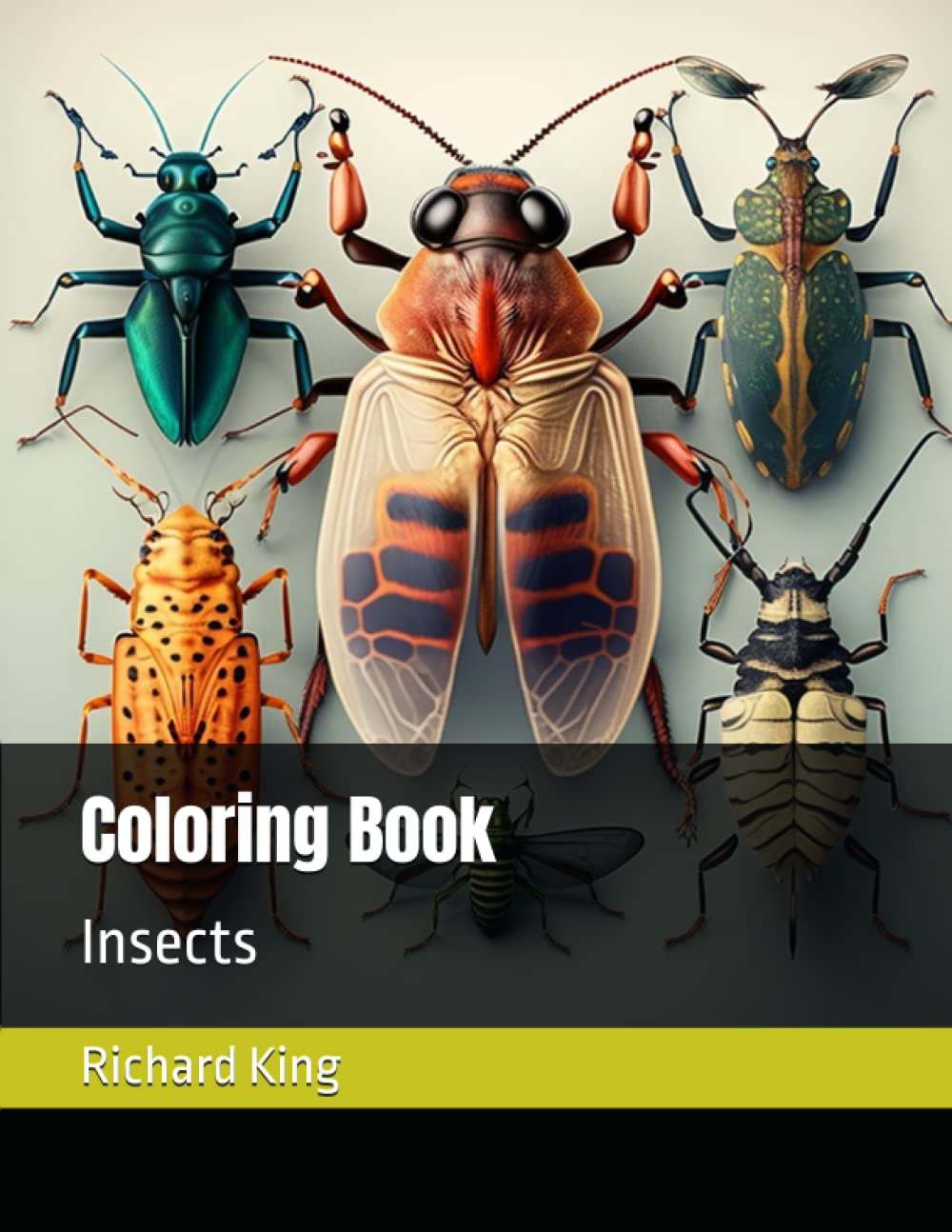Amazon.com: Coloring Book Insects: 9798377965633: King, Richard: Books