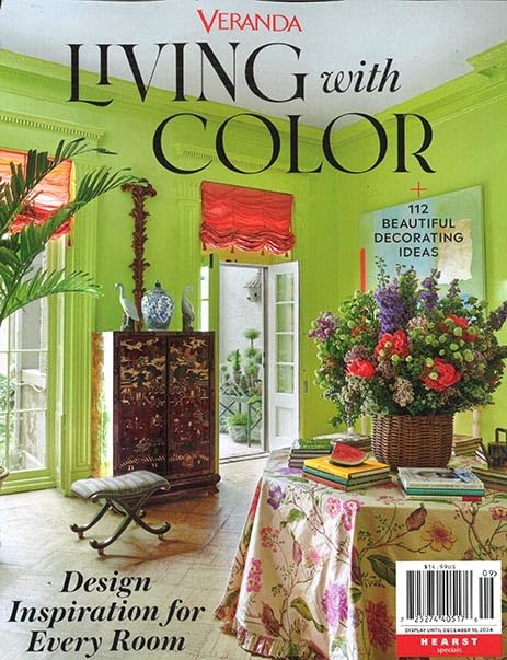 Veranda Living With Color Magazine Issue 09 Year 2024: Wall Periodicals ...