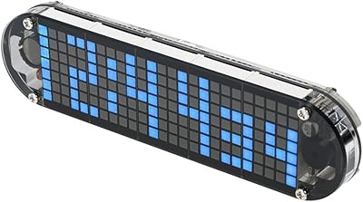 Amazon.com: Music Spectrum Display, Colorful LED Music Spectrum Analyzer with 384 RGB LEDs, 20 ...