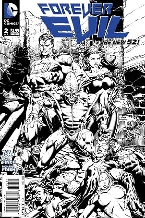 Forever Evil #2 "Black & White Sketch Variant": DC Comics: Amazon.com ...