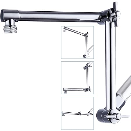 Shower Head Support Bracket - Chrome Finish - Fixed Showerheads ...