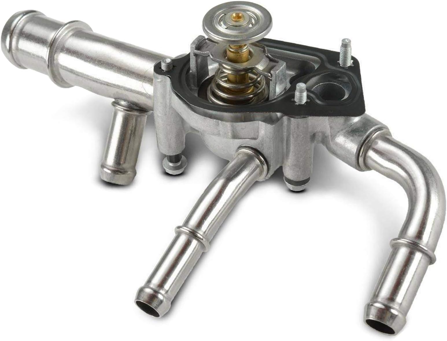 Amazon.com: MILIPARTS Engine Coolant Thermostat Housing Assembly ...