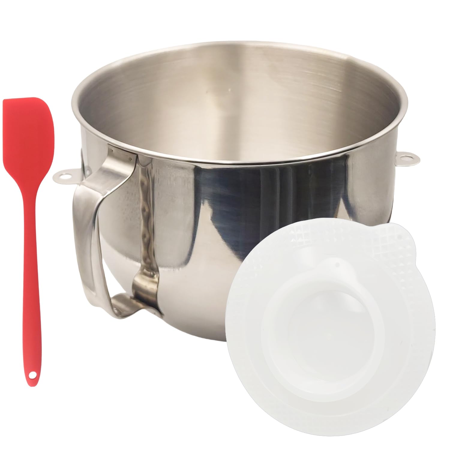Amazon.com: GZsenwo 6 Quart Stainless Steel Mixer Bowl for Kitchen Aid ...