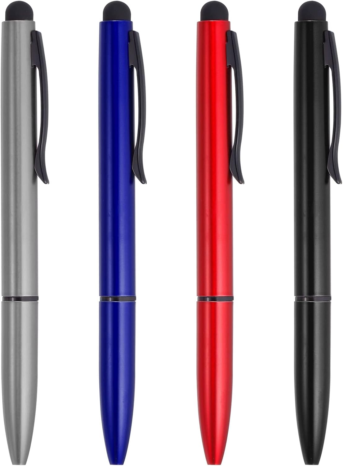Amazon.com: PATIKIL Ballpoint Pen with Stylus Tip, 4 Pack 2 in 1 Metal ...