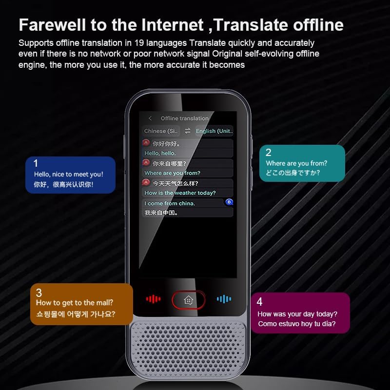 AI Language Translator Device User Manual