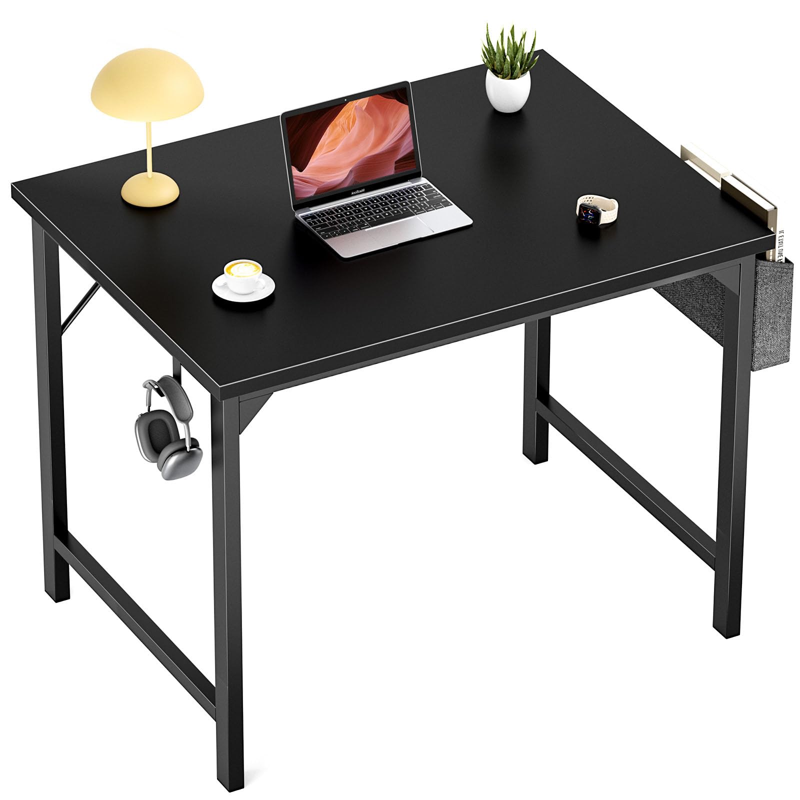 Amazon.com: OLIXIS Computer Small Office Desk 32 Inch Writing Study ...